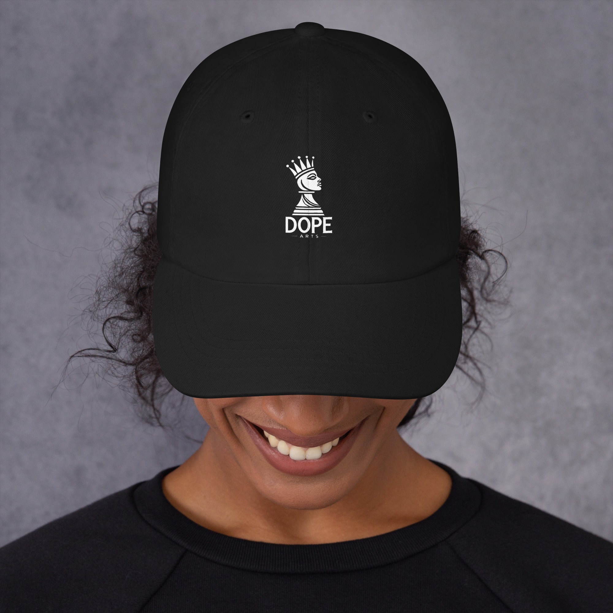 Heritage Cap - Unstructured & Bold - Black – Dope Arts & Culture